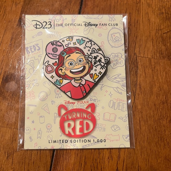 Disney | Accessories | Disney D23 Turning Red Mei Mei Meilin Lee Pixar ...